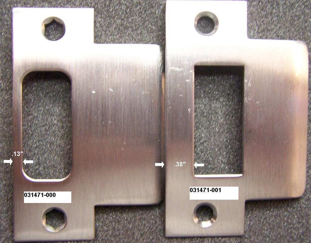 RU Strike Identification For Early Corbin Russwin Applications 